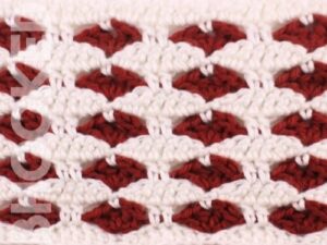 25 FREE & Easy Two Color Crochet Stitch Patterns - Blue Star Crochet