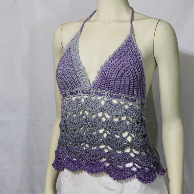 25 Stunning Crochet Lace Top Patterns To Make Now! - Blue Star Crochet