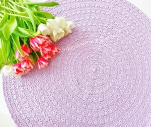 10 Cute Round Baby Blankets- Free Crochet Patterns - Blue Star Crochet