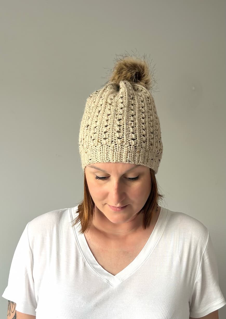 How To Crochet An Easy Hat From A Rectangle Pattern - Blue Star Crochet