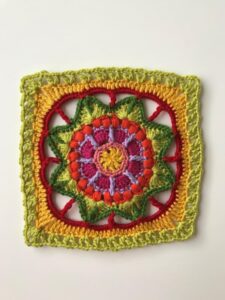 FREE Spring Crochet Squares Blanket Pattern - Floral Bloom - Blue Star ...