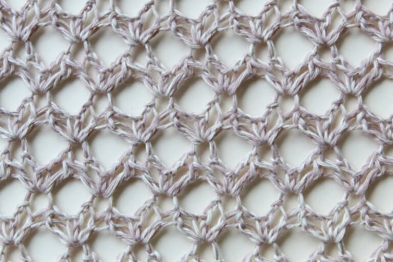 FREE Lace Crochet Sampler Shawl Pattern and Video Tutorial - Blue Star ...
